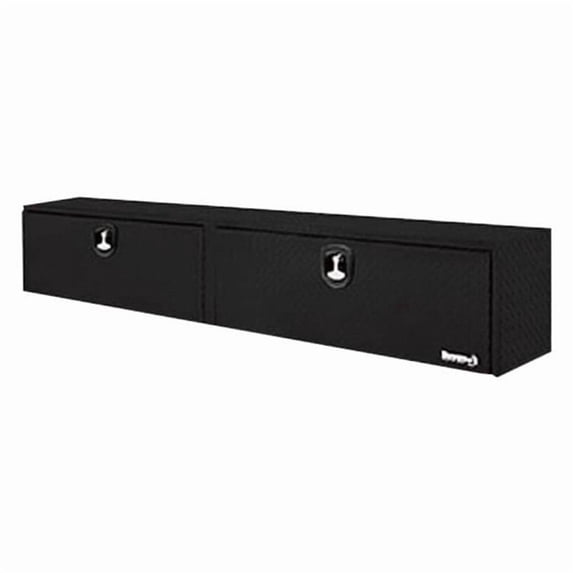 Aluminum Extra Large Top Side Tool Box - Black - 18 x 16 x 90 in ...