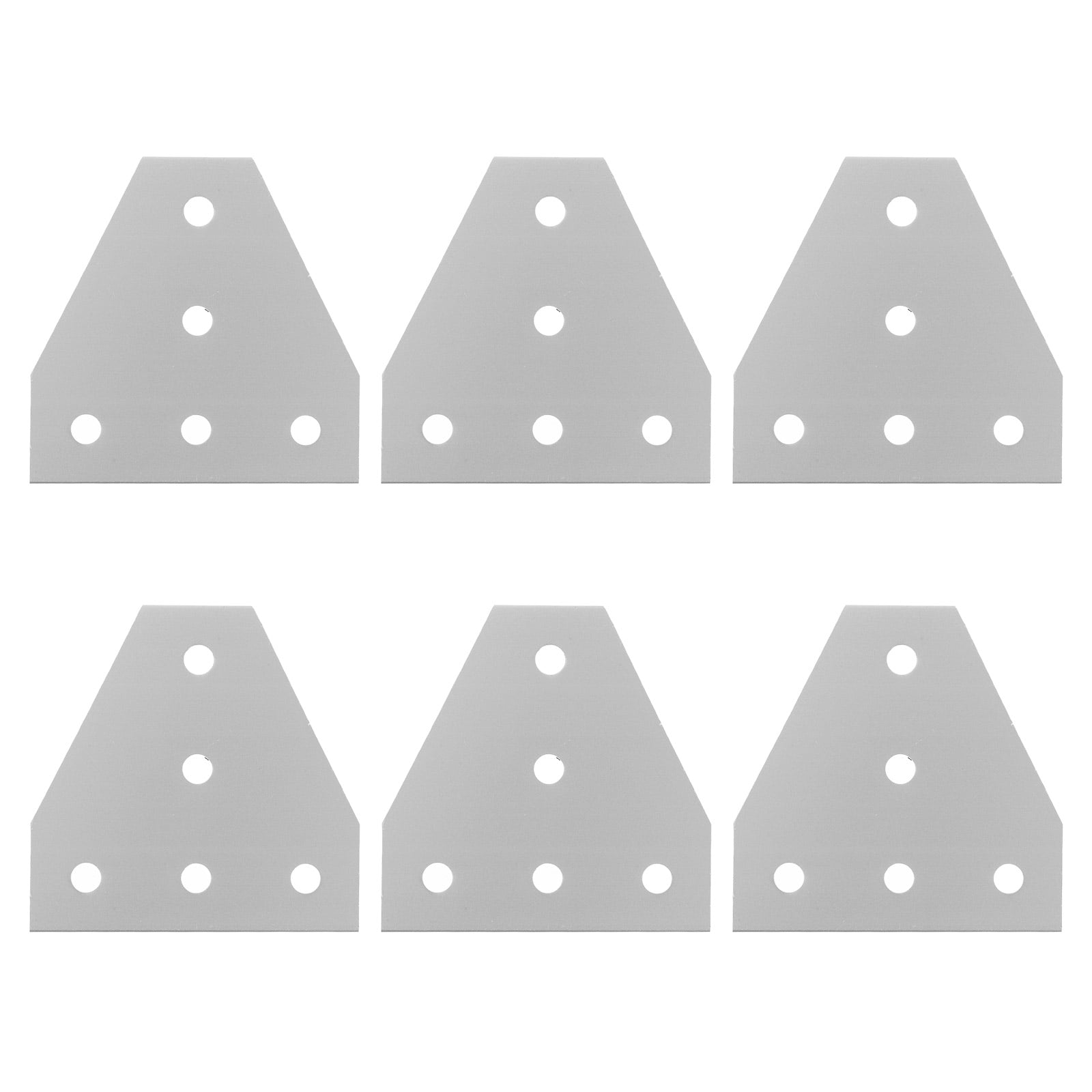 Aluminum Extrusion Profile Accessories,6Pcs T Shape Joint Plates ...