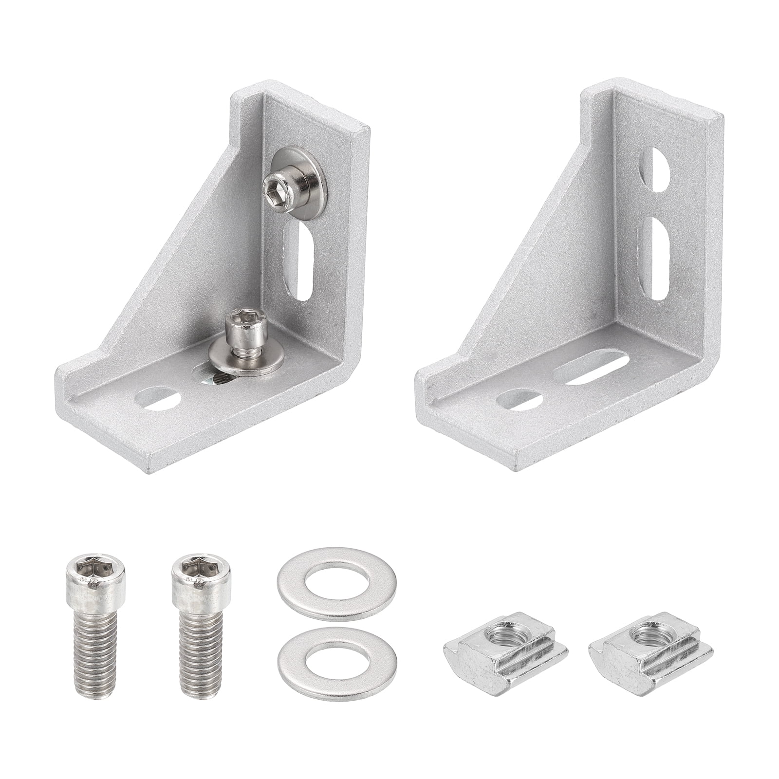 Aluminum Extrusion Profile Connector Sets, 3060 Series Corner Brackets ...