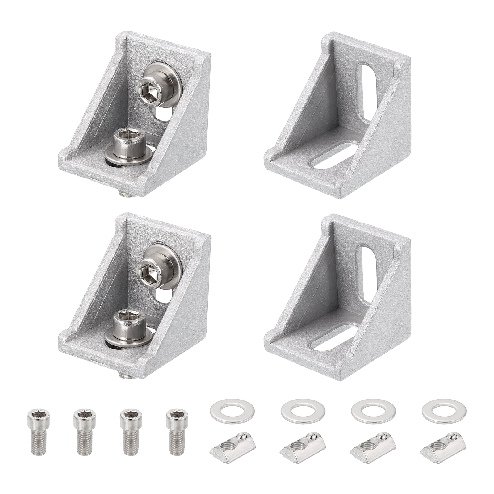 Aluminum Extrusion Profile Connector Sets, 4040A Series Corner Bracket ...