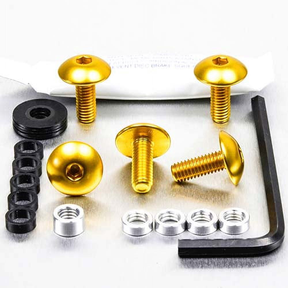 Aluminum Fender & Hugger Bolt Kit (MUDHUG100) - Walmart.com