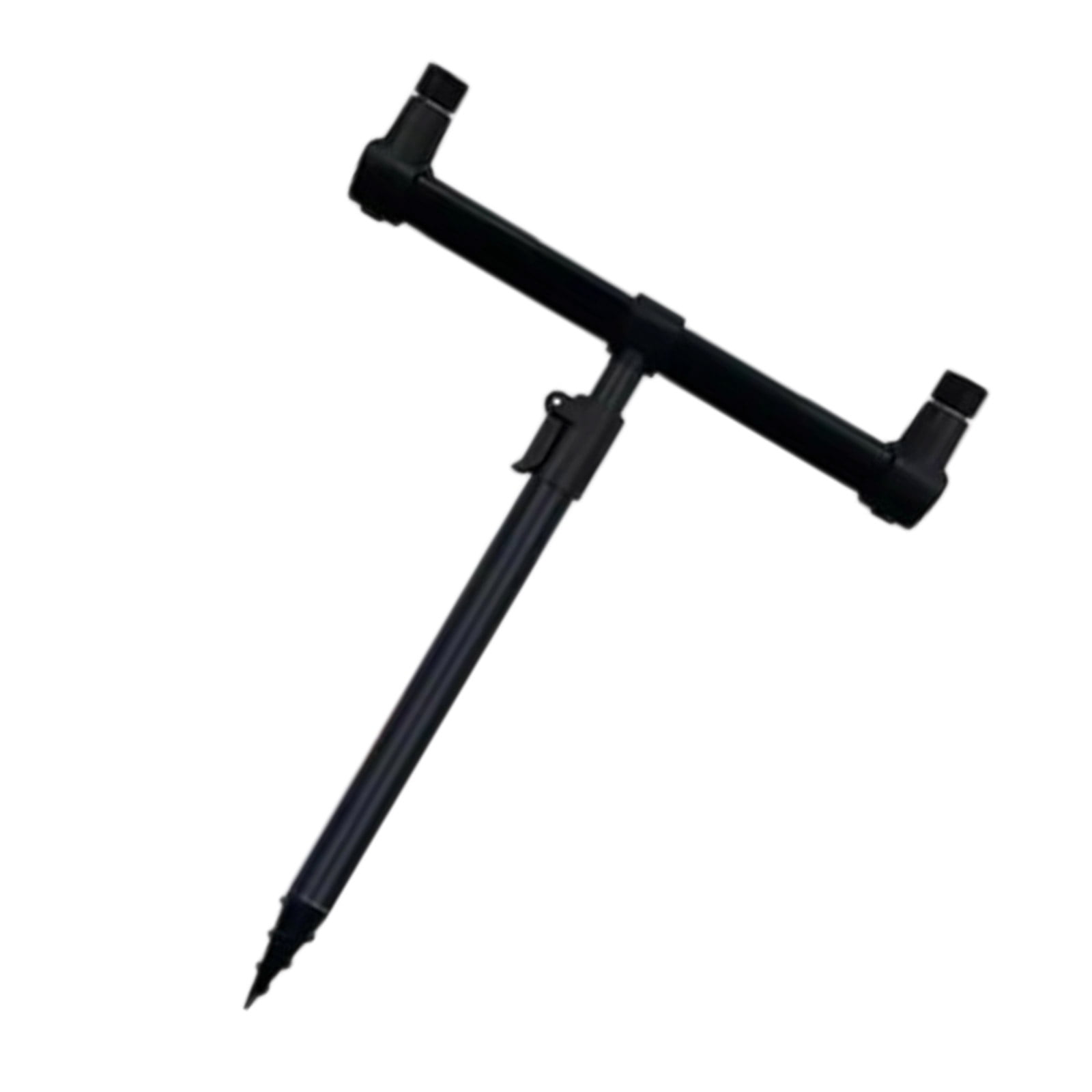 Aluminum Fishing Rod Holder with Ground Stake Rod Stand Fixing Bracket ...