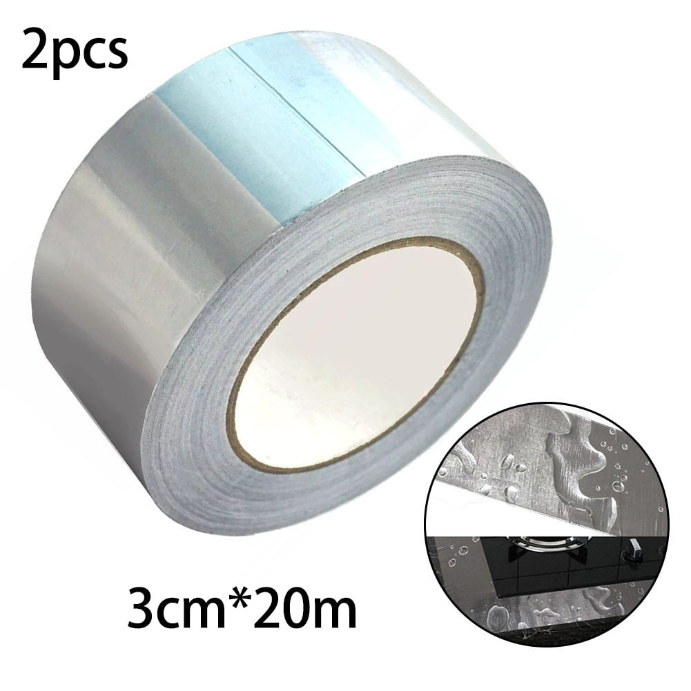 Aluminum Foil Duct Tape, High Temperature Sealing and Patching,for Air Ducts, Metal Repair ...