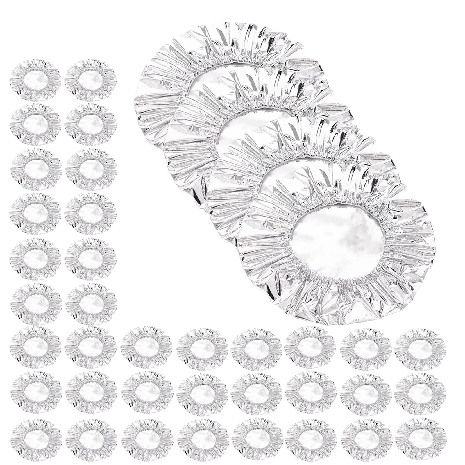 Aluminum Foil Flexible Food Covers Reusable Heat Insulating Lids ...
