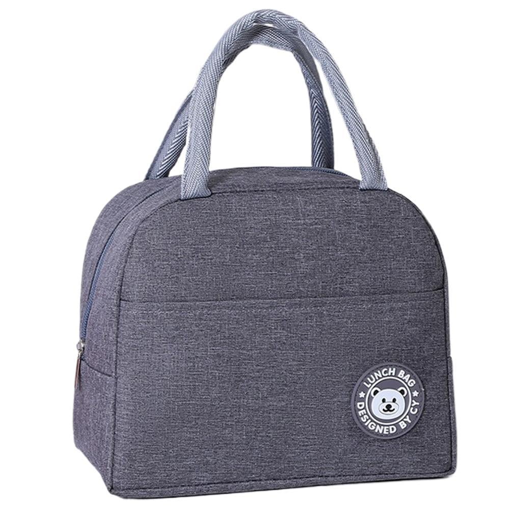 Aluminum Foil Insulated Camping Lunch Bag with Oxford Cloth Outer Layer ...