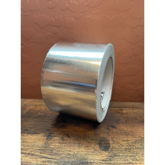 Aluminum Foil Metalized Tape Silver HVAC Ductwork Metal Duct Tape Heavy ...