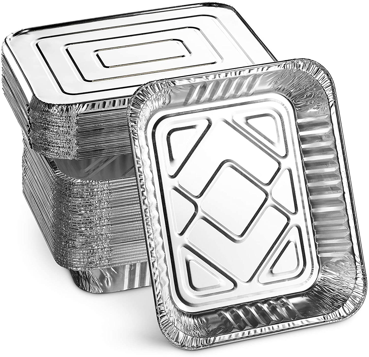 Aluminum Foil Pans Half Size Roasting Chafing Pan | 9x13 Tins for ...
