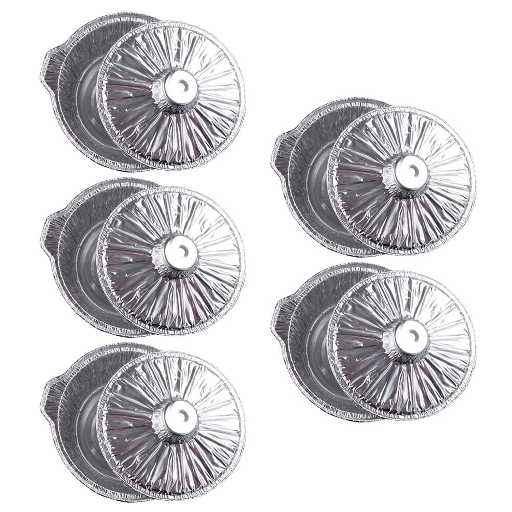 Aluminum Foil Pot Baking Pots Cake Pans Disposable with Lids Honeycomb ...