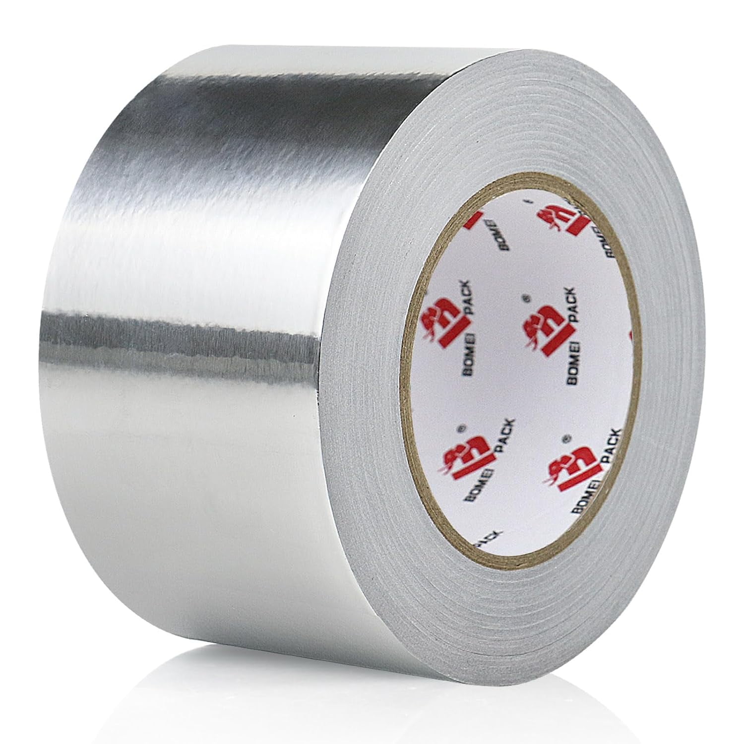 Aluminum Foil Tape,Heavy Duty Metal Duct Tape,High Temperature Silver Tape,Perfect for Sealing ...