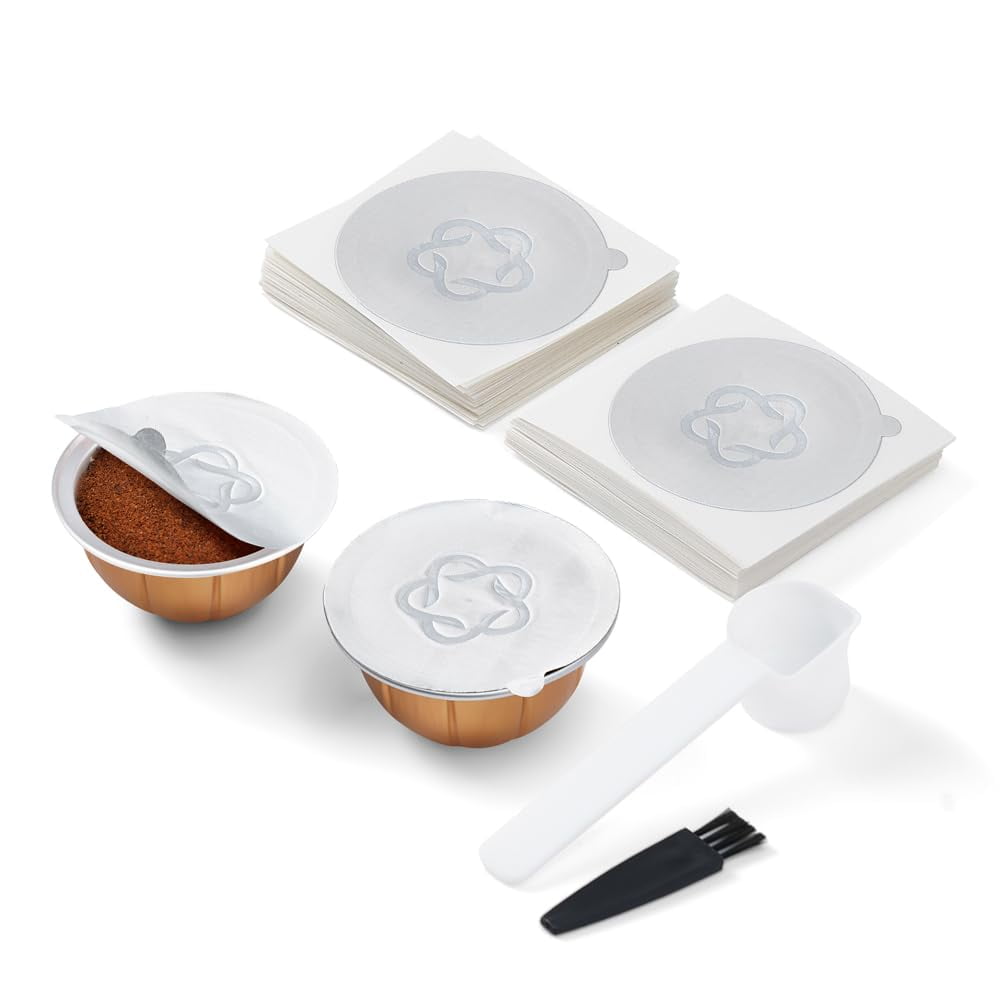 Aluminum Foils Lids for Reusable Nespres*o Pods Vert*o, Foil Seals to ...