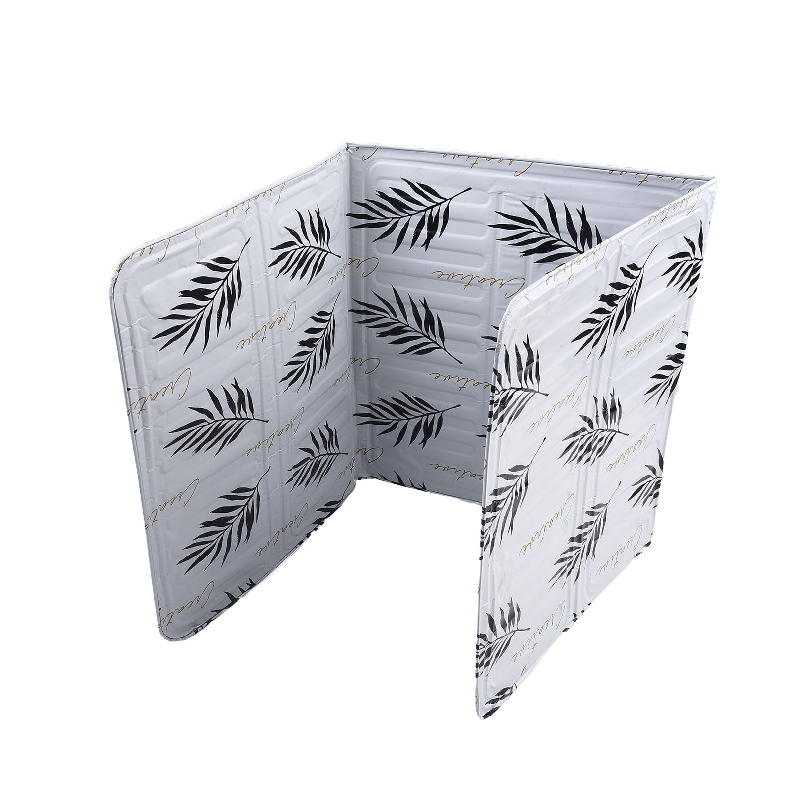 Aluminum Foldable Kitchen Gas Stove Baffle Plate Oil Splash Protection ...