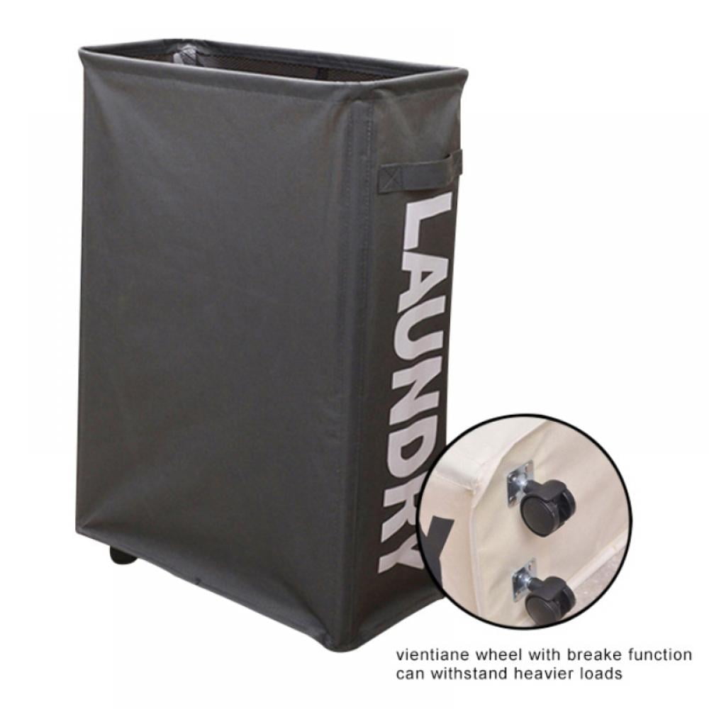 Aluminum Frame Laundry Basket Can Be Folded Dirty Clothes Basket 6 ...