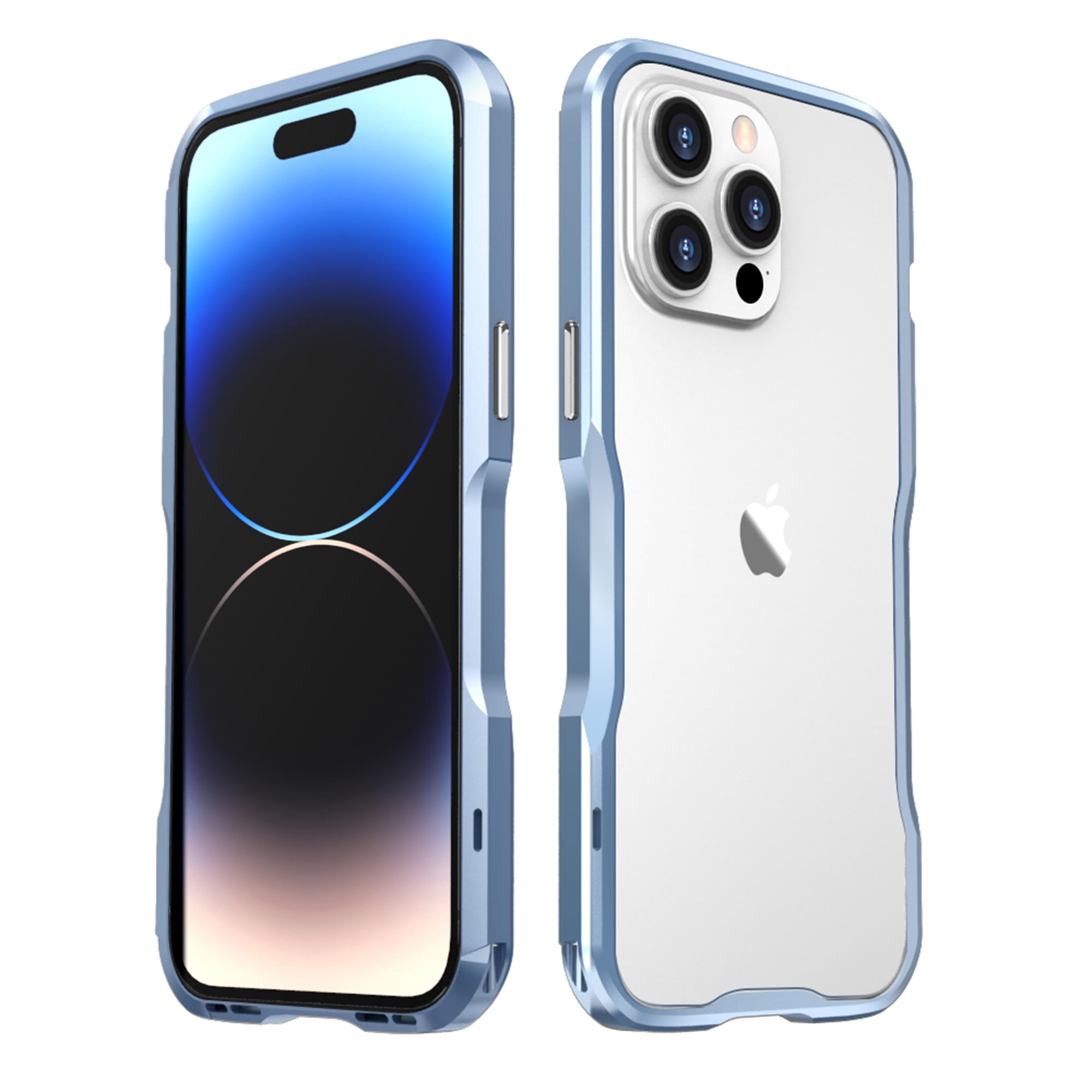 Aluminum Frame Metal Bumper Frame Slim Hard Case Cover for Apple iPhone ...
