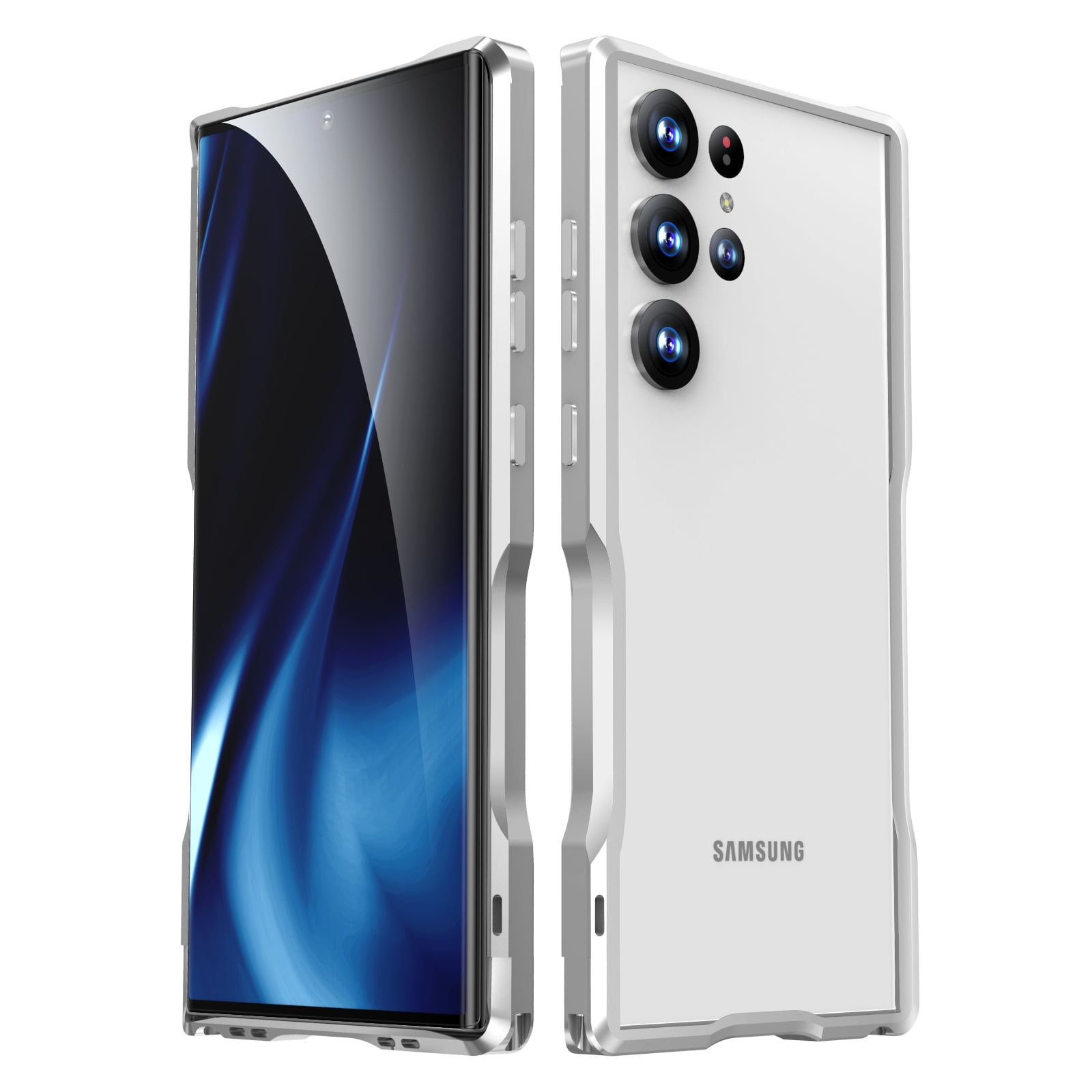 Aluminum Frame Metal Bumper Frame Slim Hard Case Cover for Samsung ...