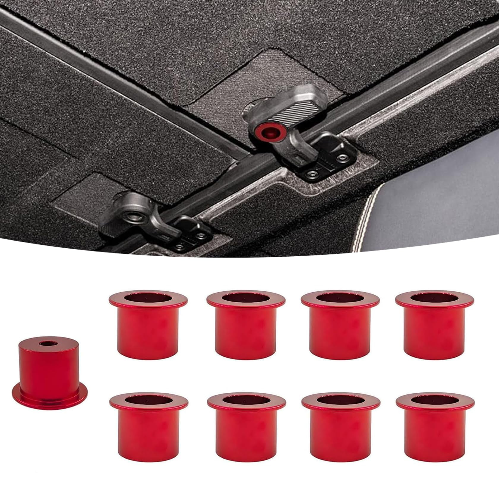 Aluminum Freedom Panel Latch Trim Kit for 2021-2025 Bronco Interior ...