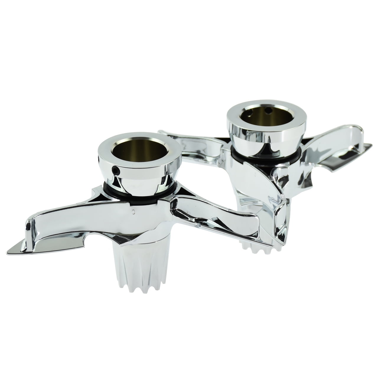 Aluminum Front Axle Cap Nut Cover Hollow Spinning For Harley Softail ...