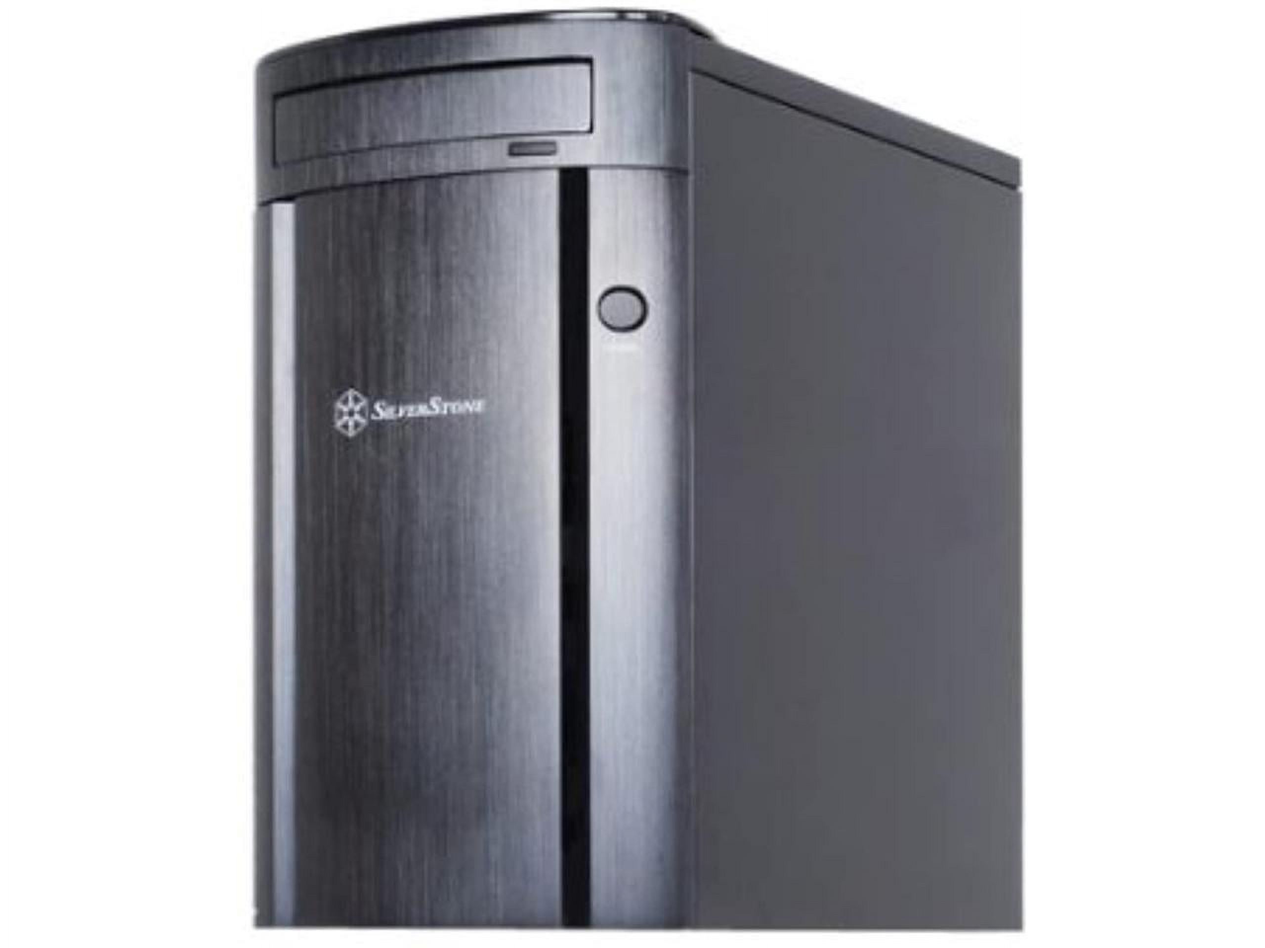 Aluminum Front Panel/SECC Structure Micro ATX Mid Tower Computer Case ...