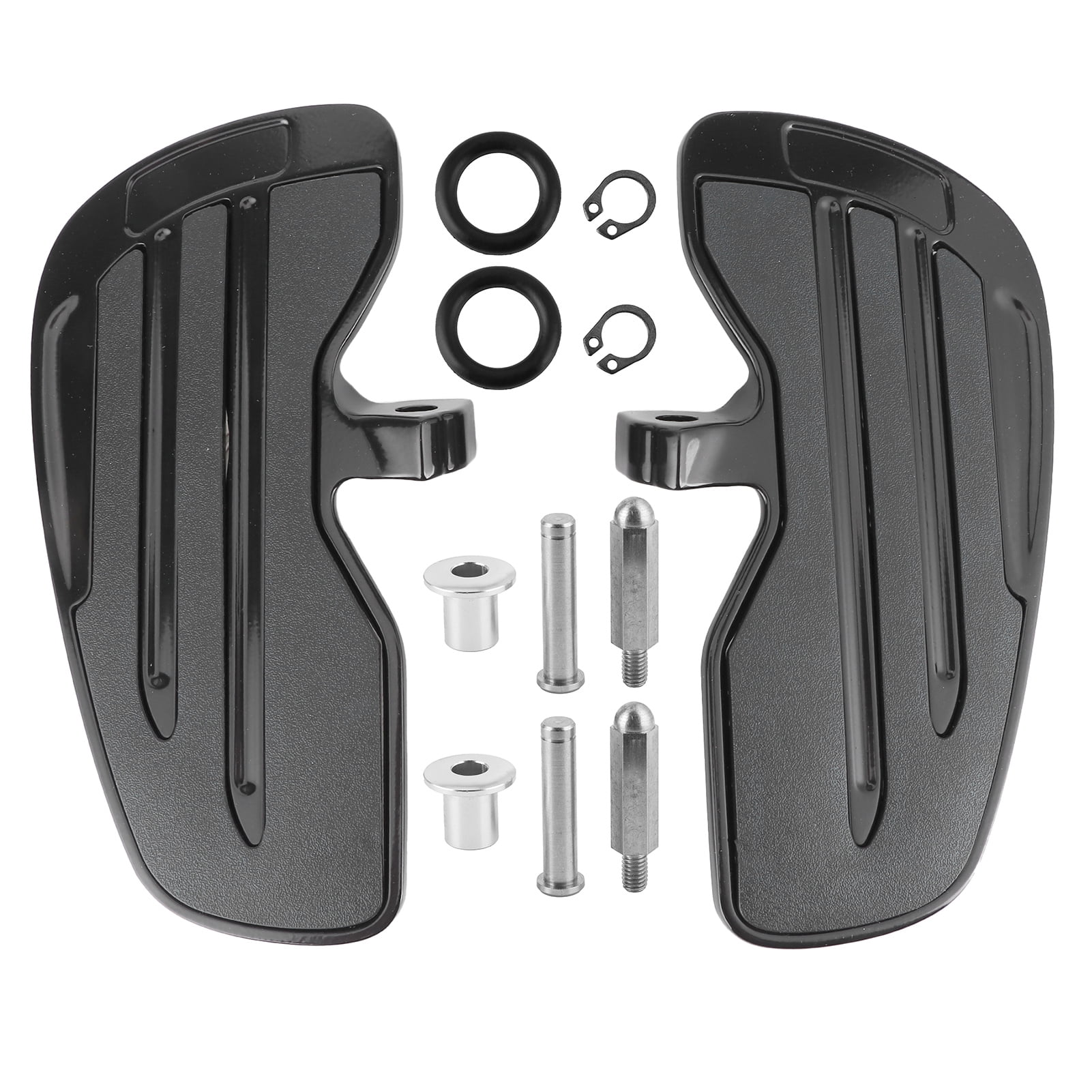Aluminum Front Rider Floorboards Foot Pegs Footboard Fit for Indian ...