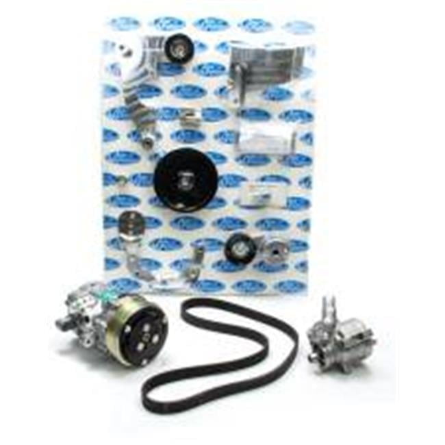 Aluminum Front Runner Pulley Kit with 6 Rib Serpentine for Ford Coyote ...