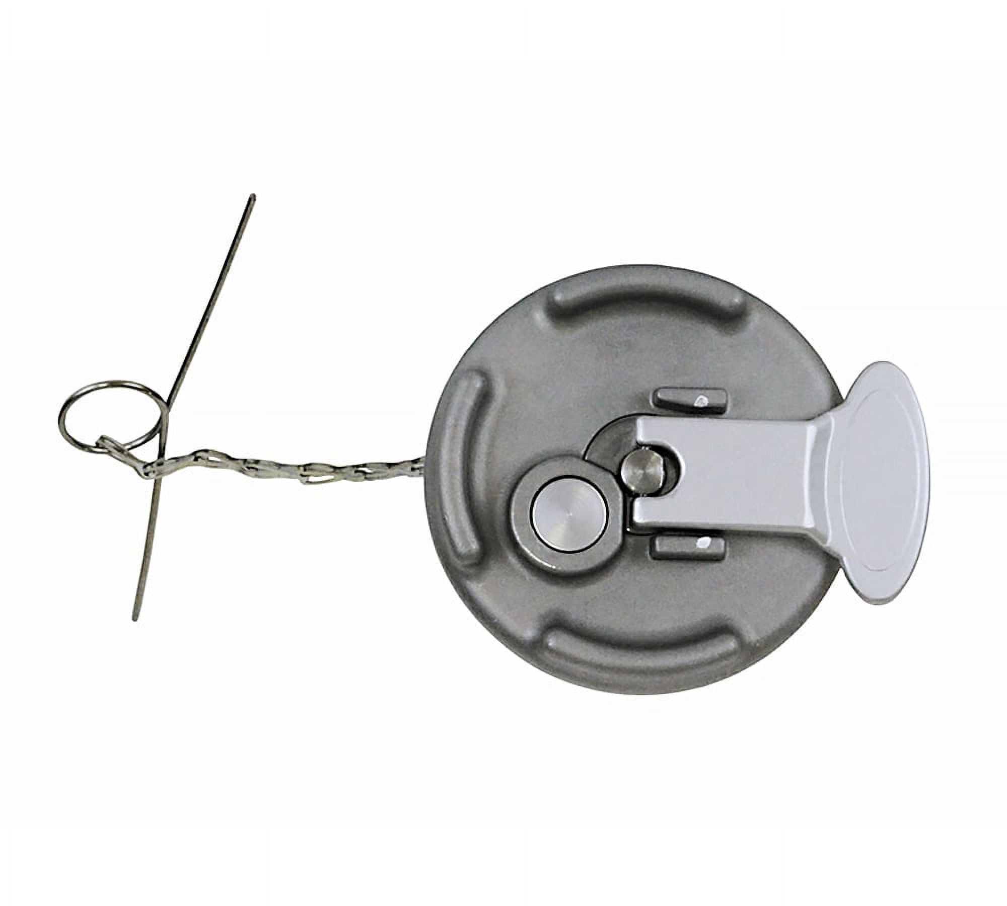 4" Aluminum Lever Locking w/ Keys Vented Truck Fuel Cap Compatible w ...