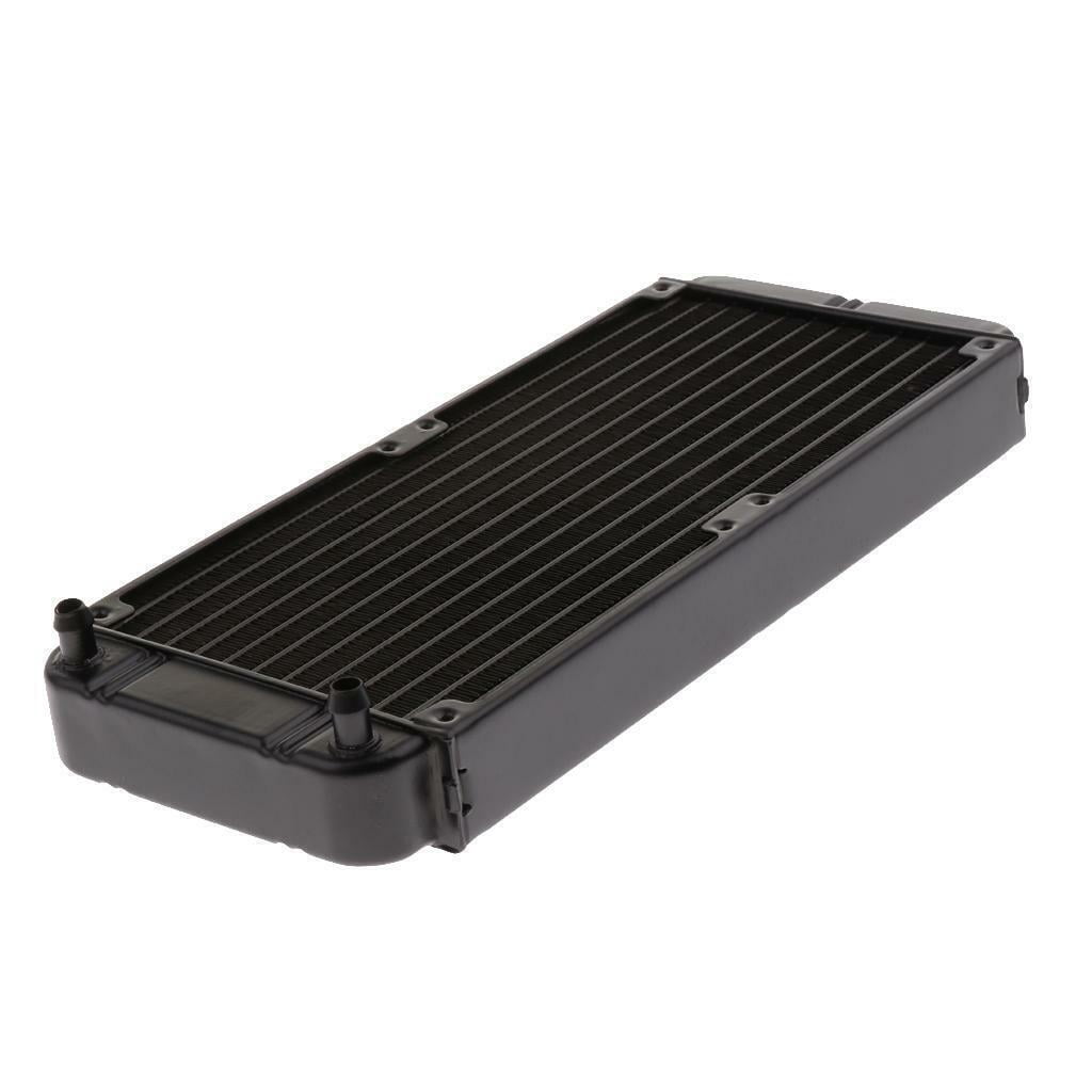 Aluminum G1/4 Pc Water Cooling Radiator Cpu Gpu Ram Heatsink Exchanger ...