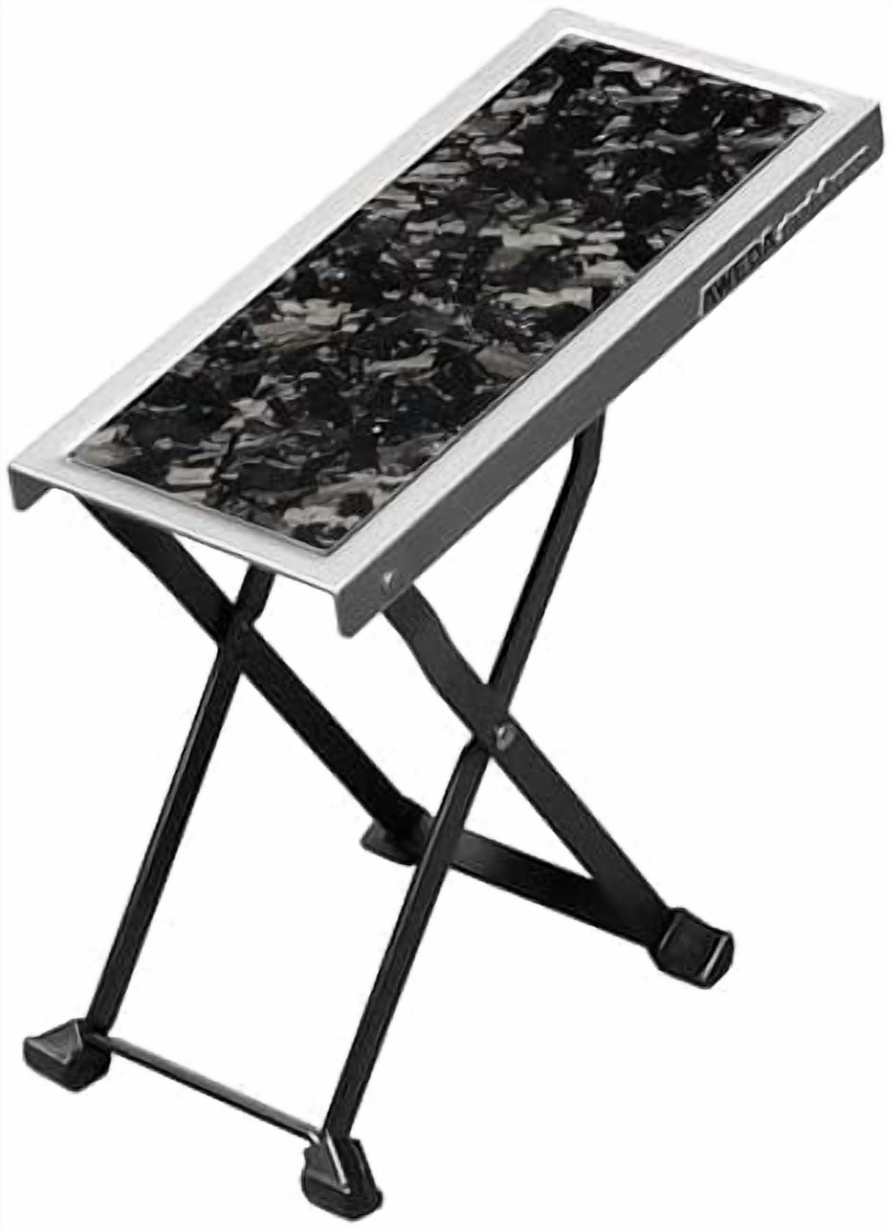 Aluminum Guitar Foot Rest with Carbon Fiber Surface Enlarged Footrest ...