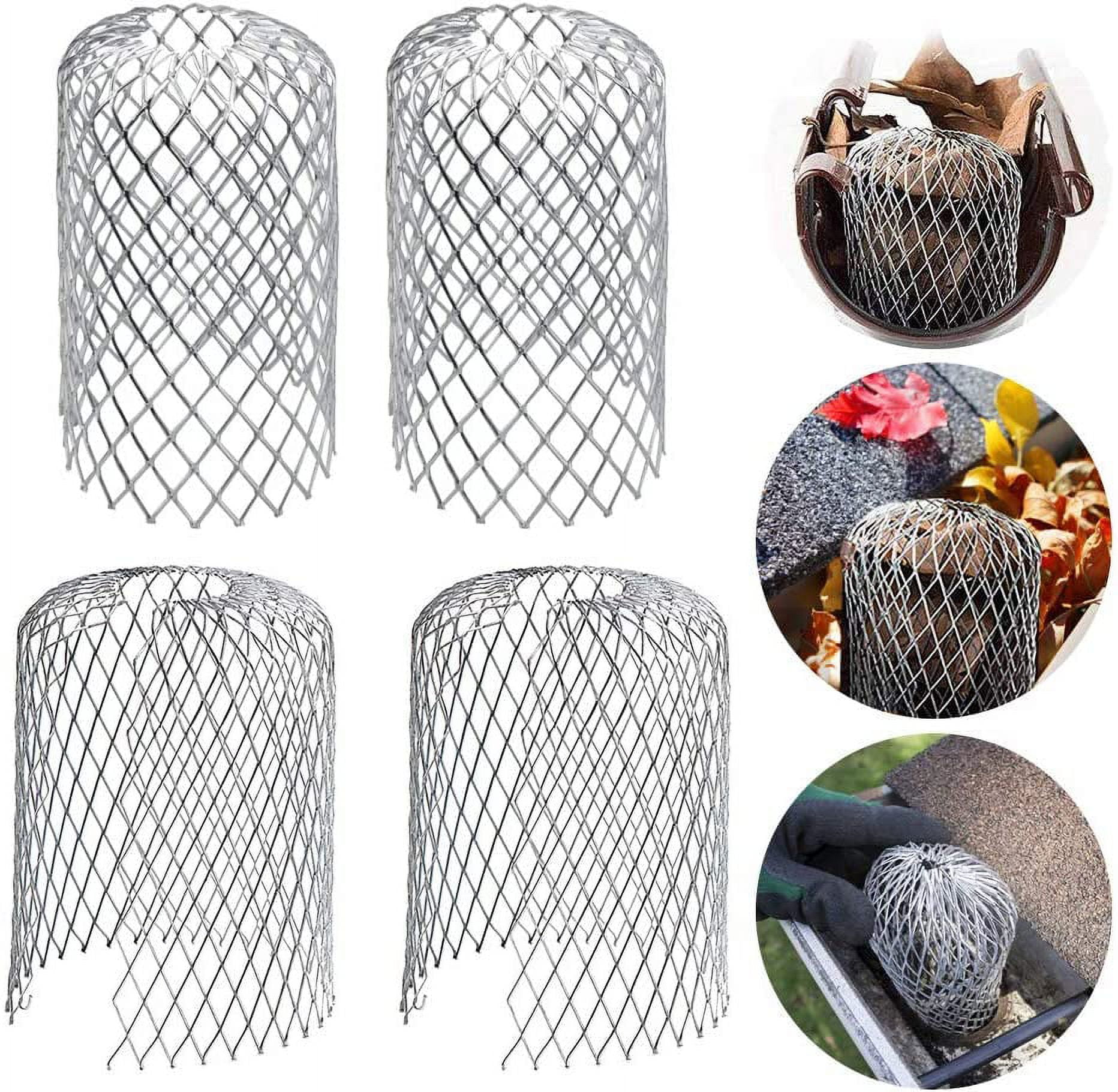 Aluminum Gutter Filters Metal Gutter Guard Leaf Protection - Walmart.com