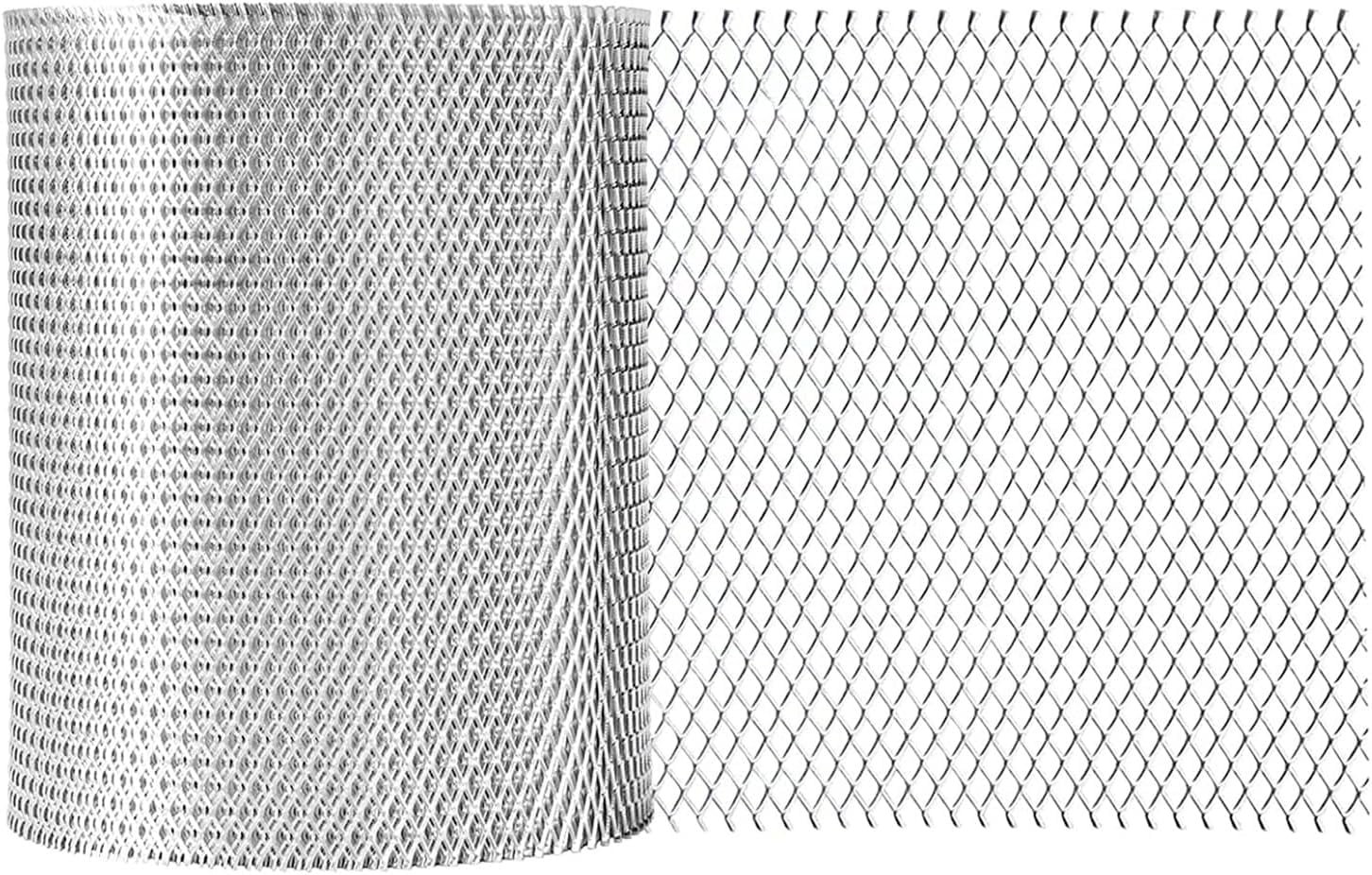 Aluminum Gutter Guard 5 Inch x 50 Feet Roll, Aluminum Leaf Filter ...