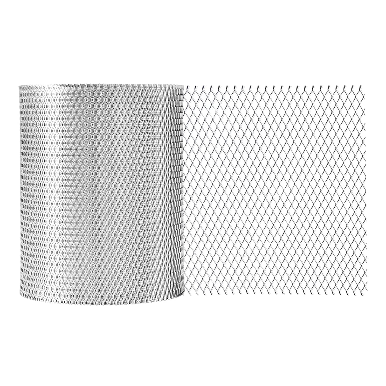 Aluminum Gutter Guard 6 Inch x 50 Feet Leaf Debris Protection - Walmart.com