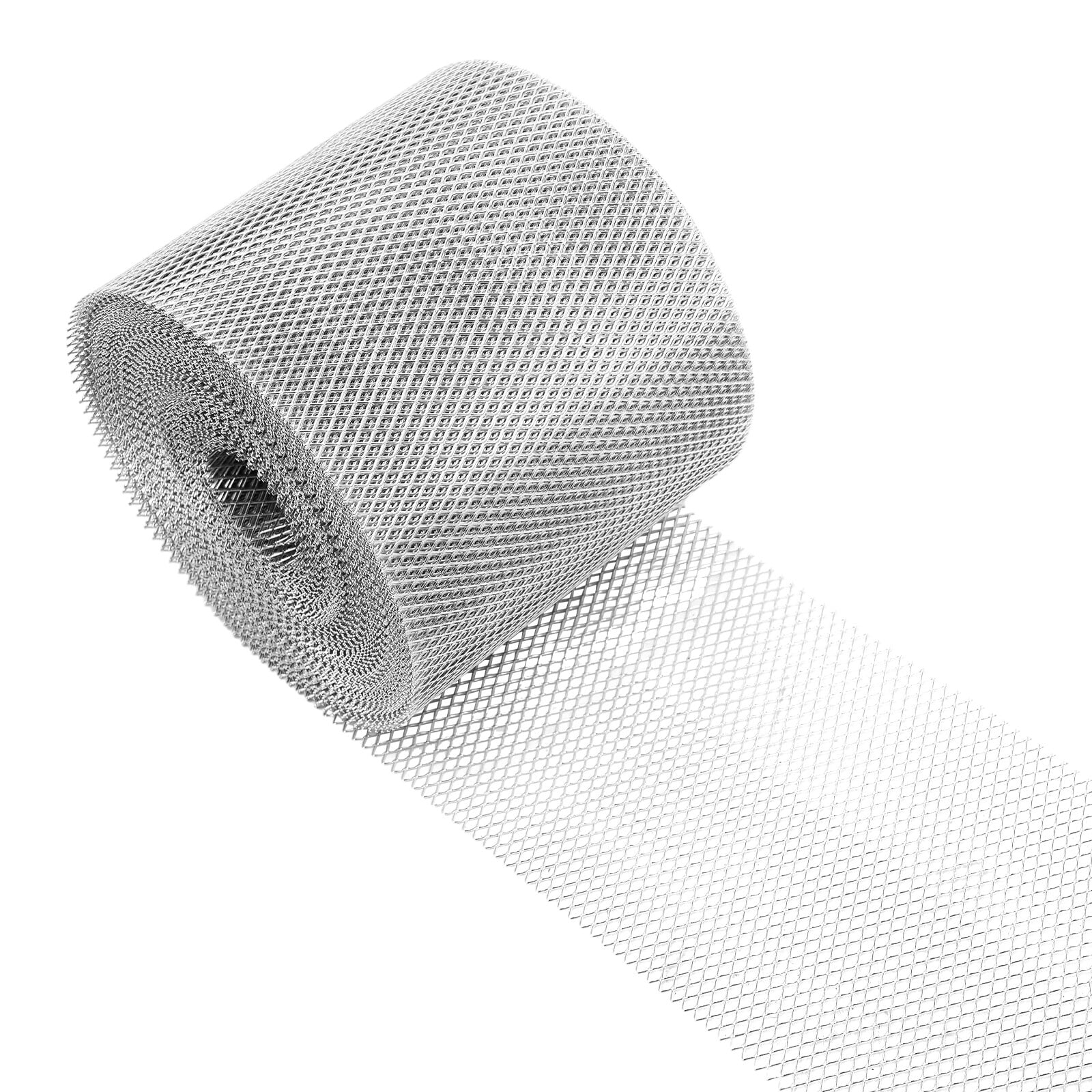 Aluminum Gutter Guard Mesh, 6 Inch x 100 Ft Roll, Fine Hole Design to ...