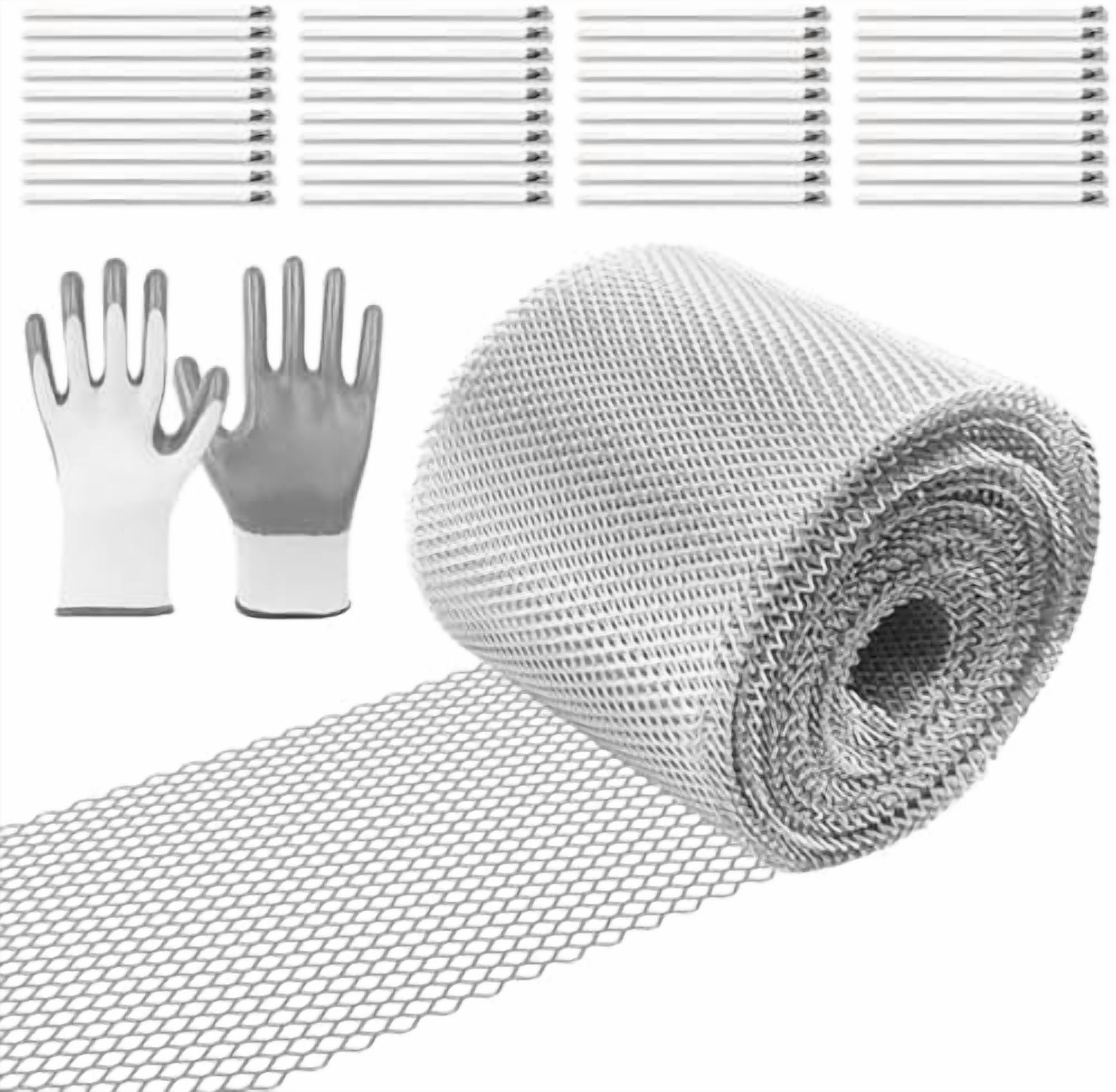 Aluminum Gutter Protection Gutter Covers Gutter Screen DIY Aluminum ...