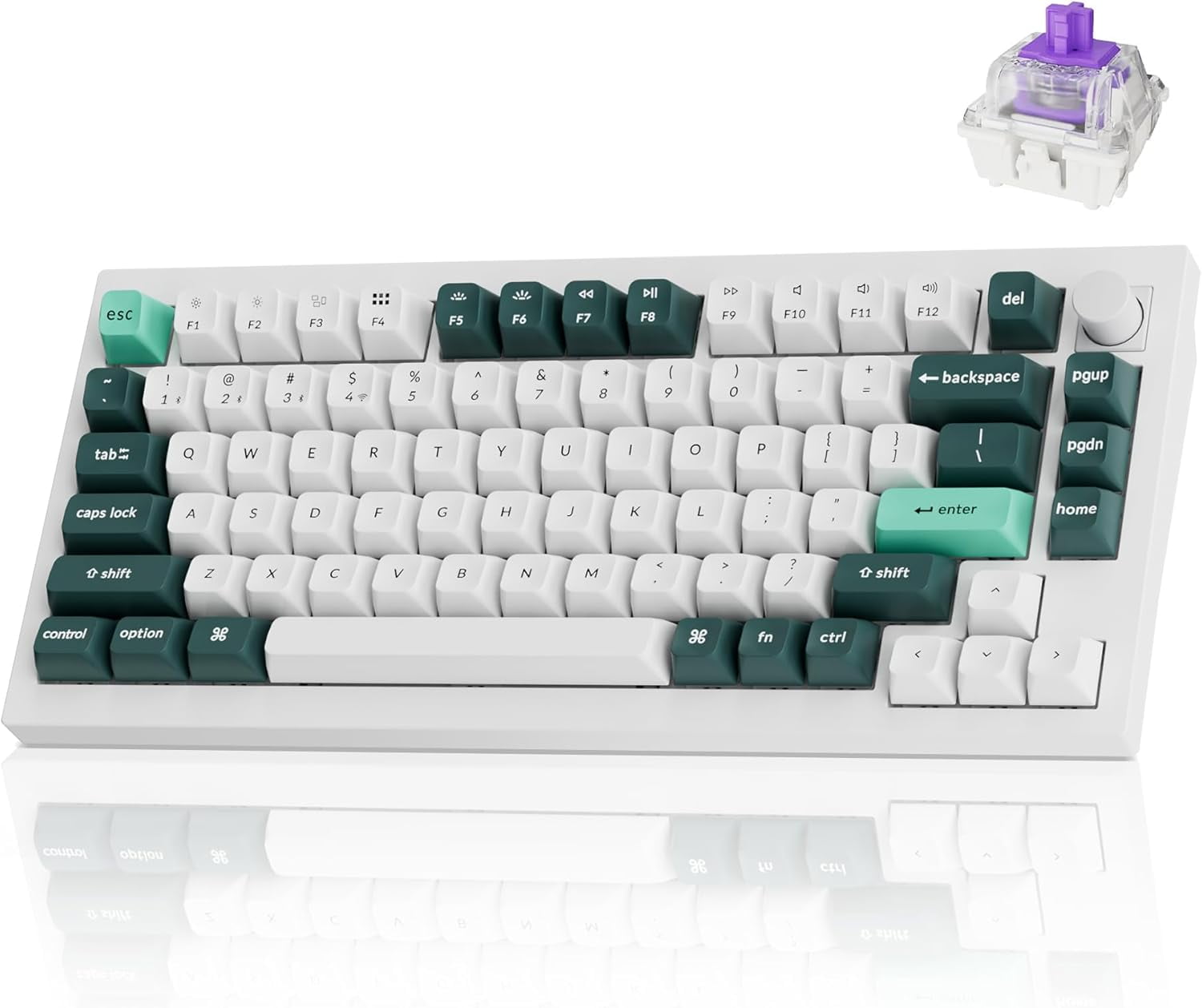 Aluminum Hall Effect Wireless Keyboard: Meet the Q1 HE, the world's first 75% layout (82-key ...