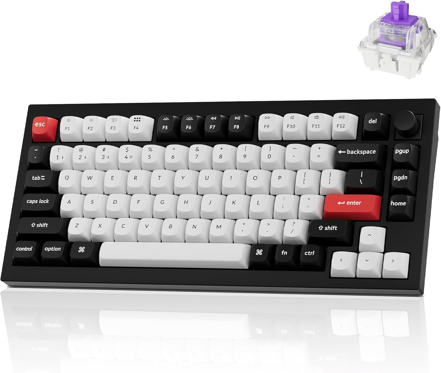 Aluminum Hall Effect Wireless Keyboard: Meet the Q1 HE, the world's first 75% layout (82-key ...