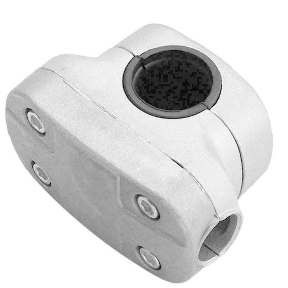 Aluminum Handle Clamp Bracket for Brush Cutter Lawn Mower 26mm Gray ...