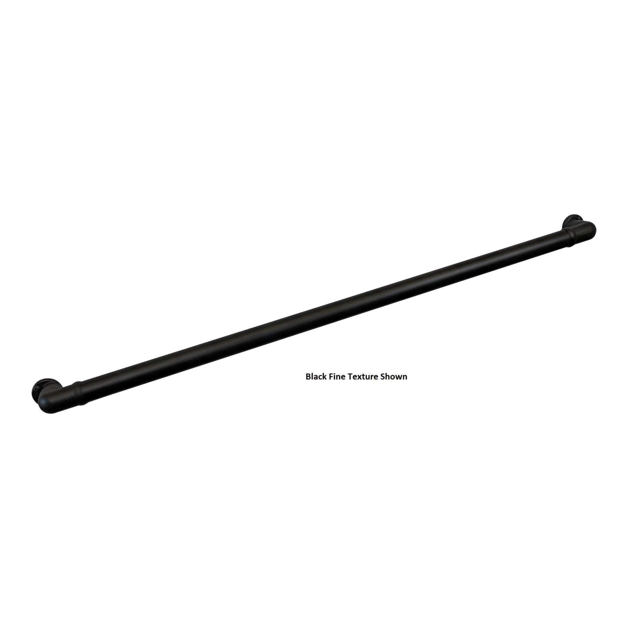 Aluminum Handrail Direct CHR Handrail Section with Return (4' Length ...