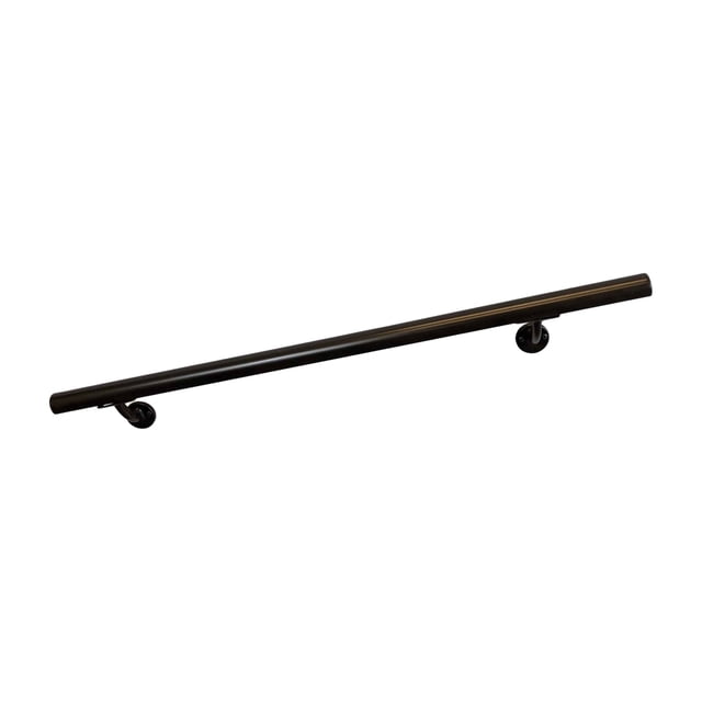 Aluminum Handrail Direct DHR 3' Handrail Section with Mounts - Oiled ...
