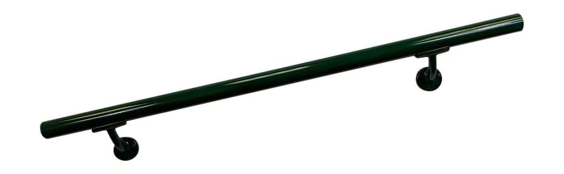 Aluminum Handrail Direct OHR Handrail Section with Mounts (12' Length ...