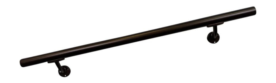 Aluminum Handrail Direct OHR Handrail Section with Mounts (14' Length ...