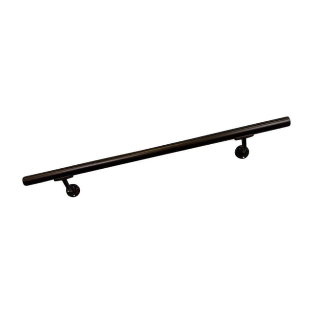 Aluminum Handrail Direct OHR Handrail Section with Mounts (5' Length ...