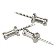 Moore Push-Pins Boxed, Aluminum, 5/8", 100/Pkg. - Walmart.com