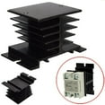 Aluminum Heat Sink SSR Dissipation for Single Phase Solid State Relay 10A-40A - Walmart.com