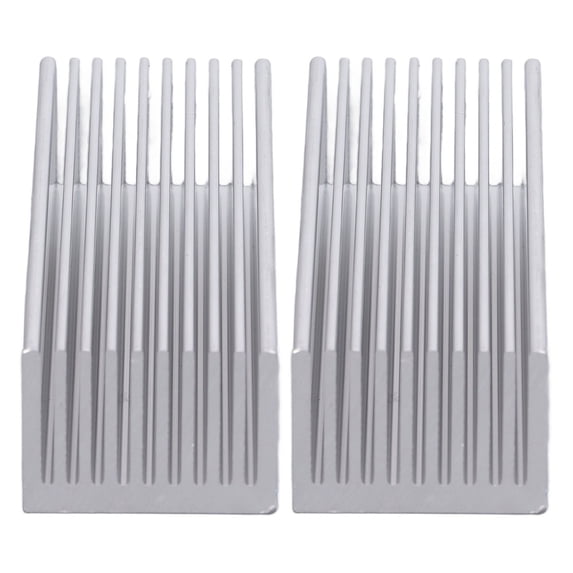Aluminum Heatsink Cooling Fins 2,Pack, Easy Install, Compact Size For ...