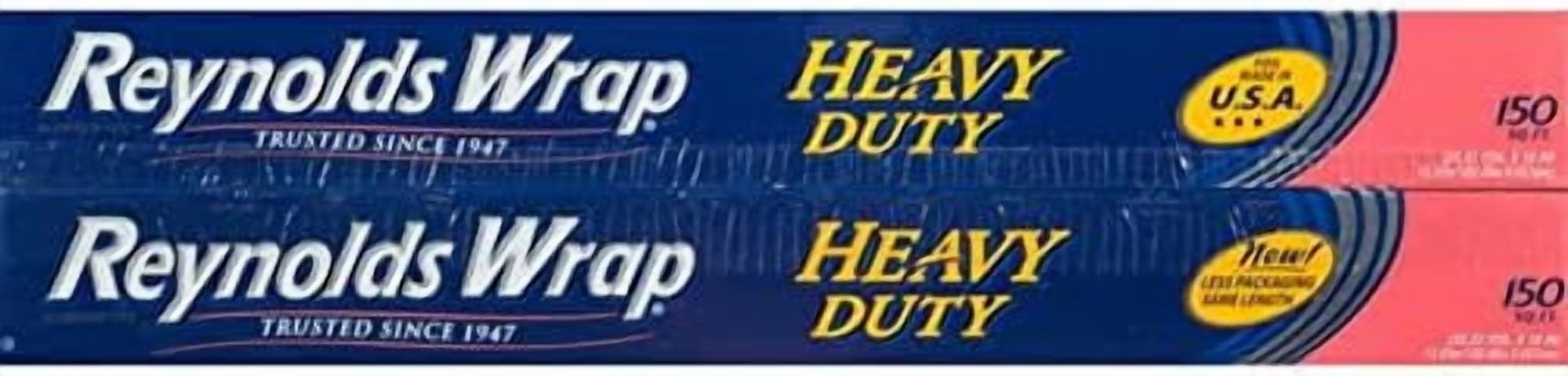 Aluminum Heavy Duty Foil - Lock in Flavor and Nutrients - THICK ...