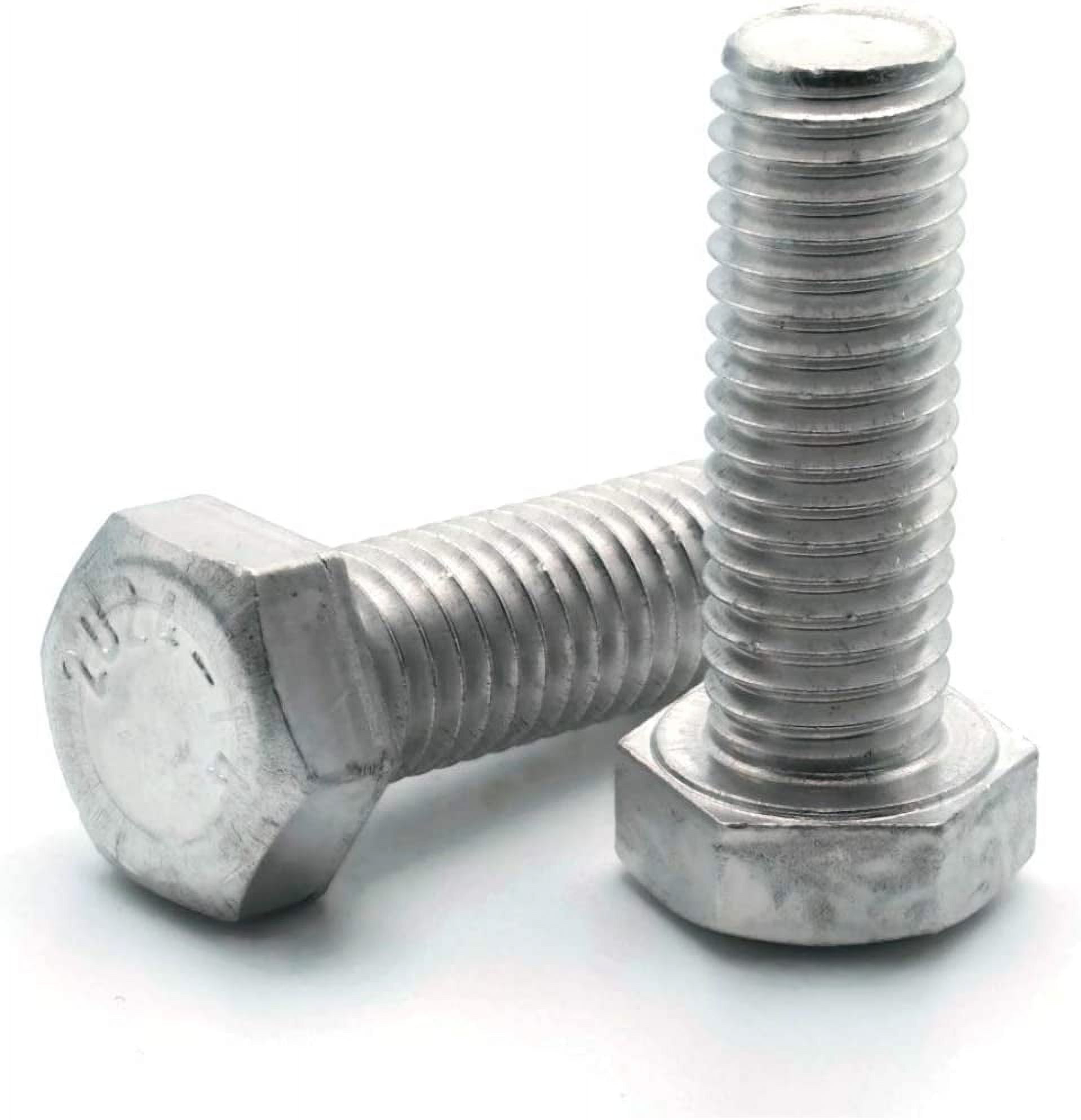Aluminum Hex Bolts 3/8-16 Full Thread Hex Cap Screws 3/8-16 x 3/4 inch ...
