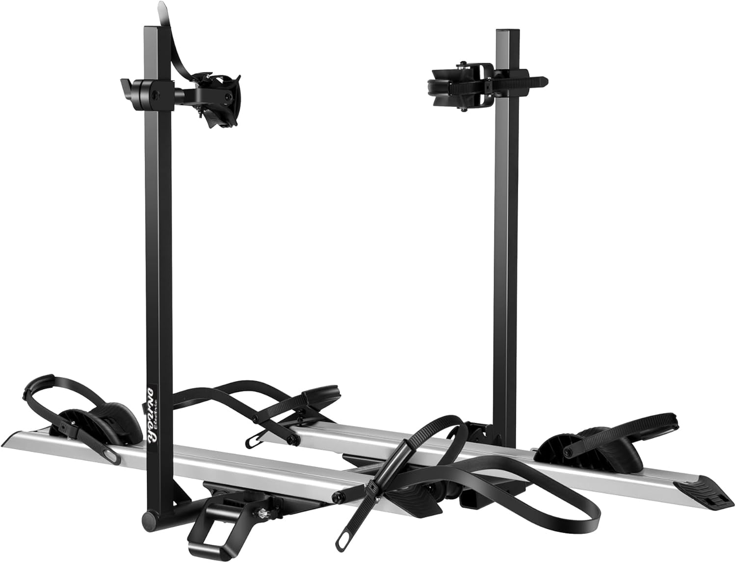 Aluminum Hitch Mounted Bike Carrier 200 LBS Capacity for Standard Bikes and Ebikes, Fit Cars SUV ...