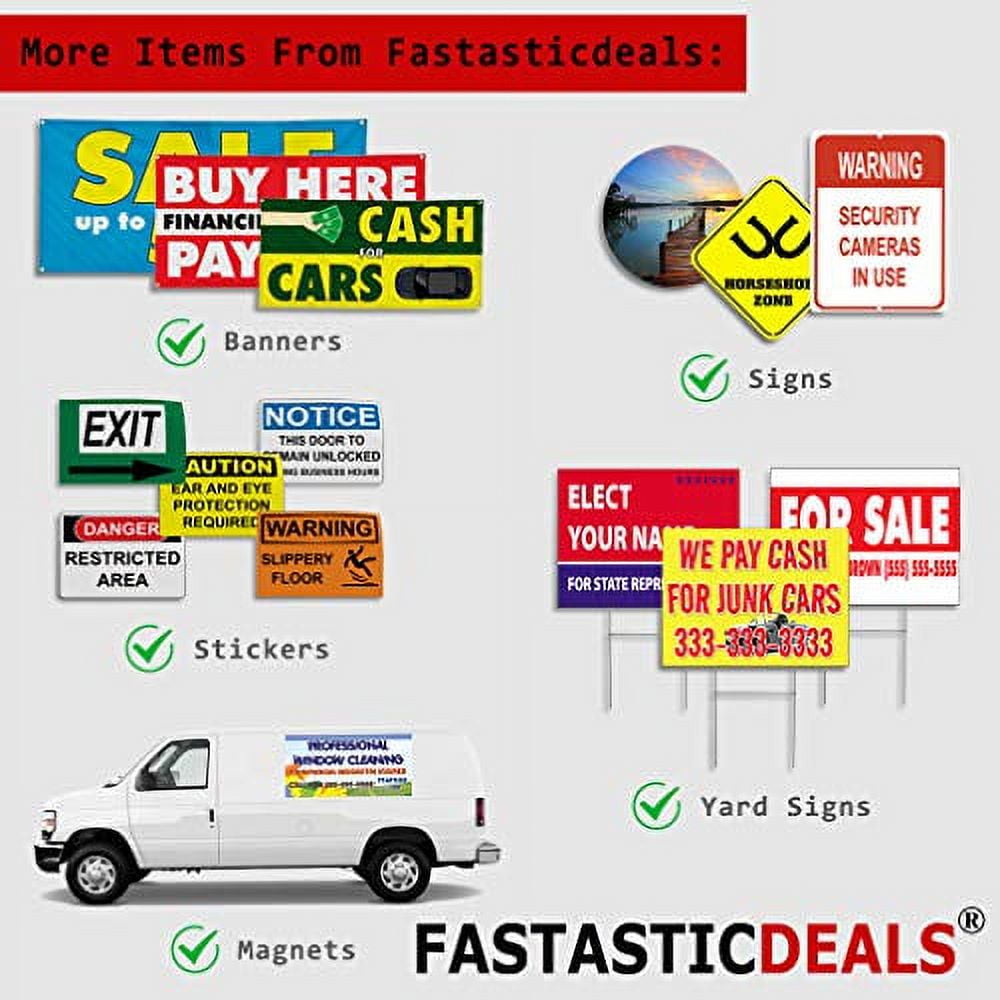 Aluminum Horizontal Metal Sign Multiple Sizes Notice Lock Out Tag ...