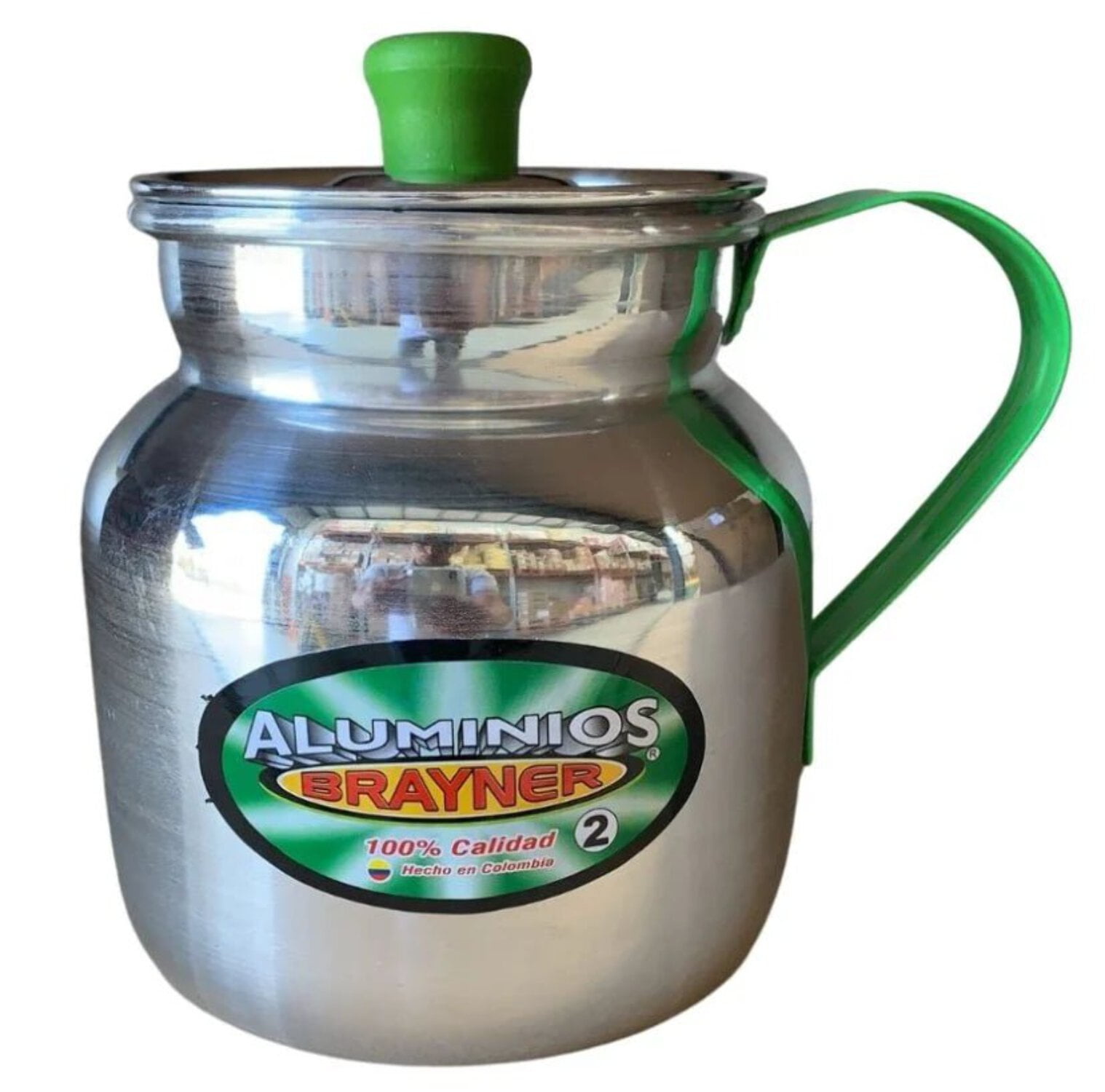 Aluminum Hot Chocolate Pot – 1 Liter with Lid – Traditional Colombian ...