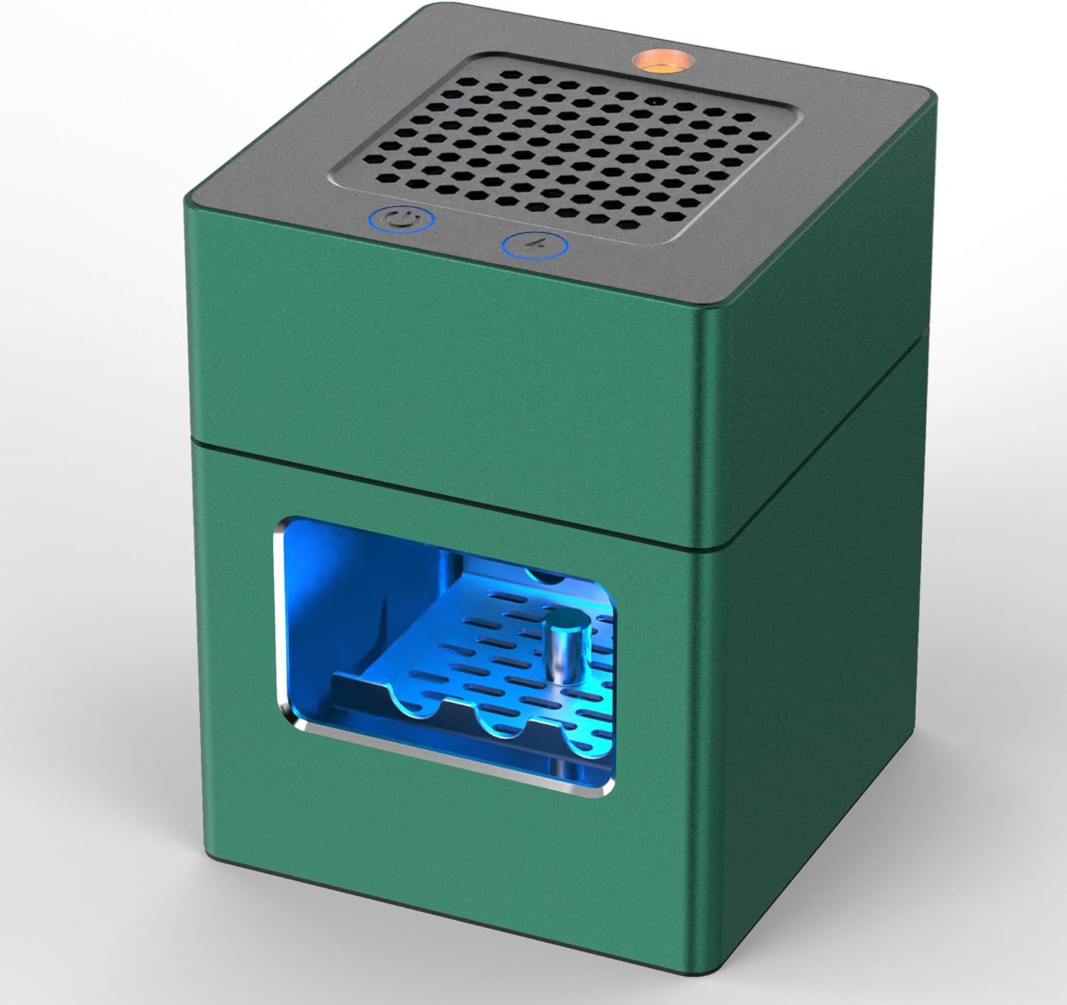 Aluminum Housing Smokeless Ashtray, Multifunctional 3 in 1 Smoke ...