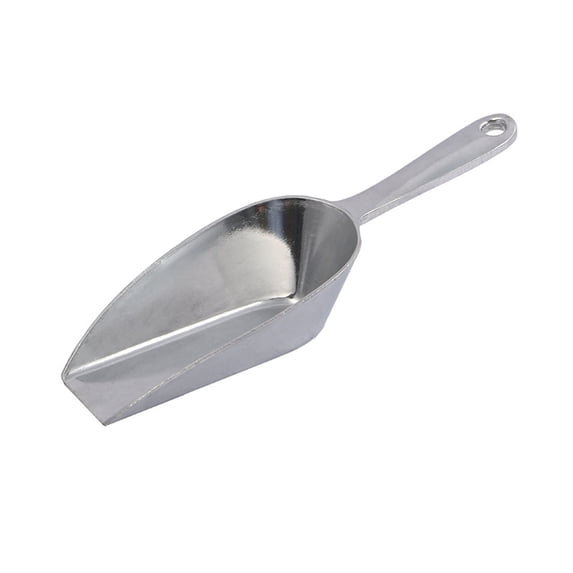 Aluminum Ice Scoop Ergonomic Handle Metal Construction Durable Multiuse ...