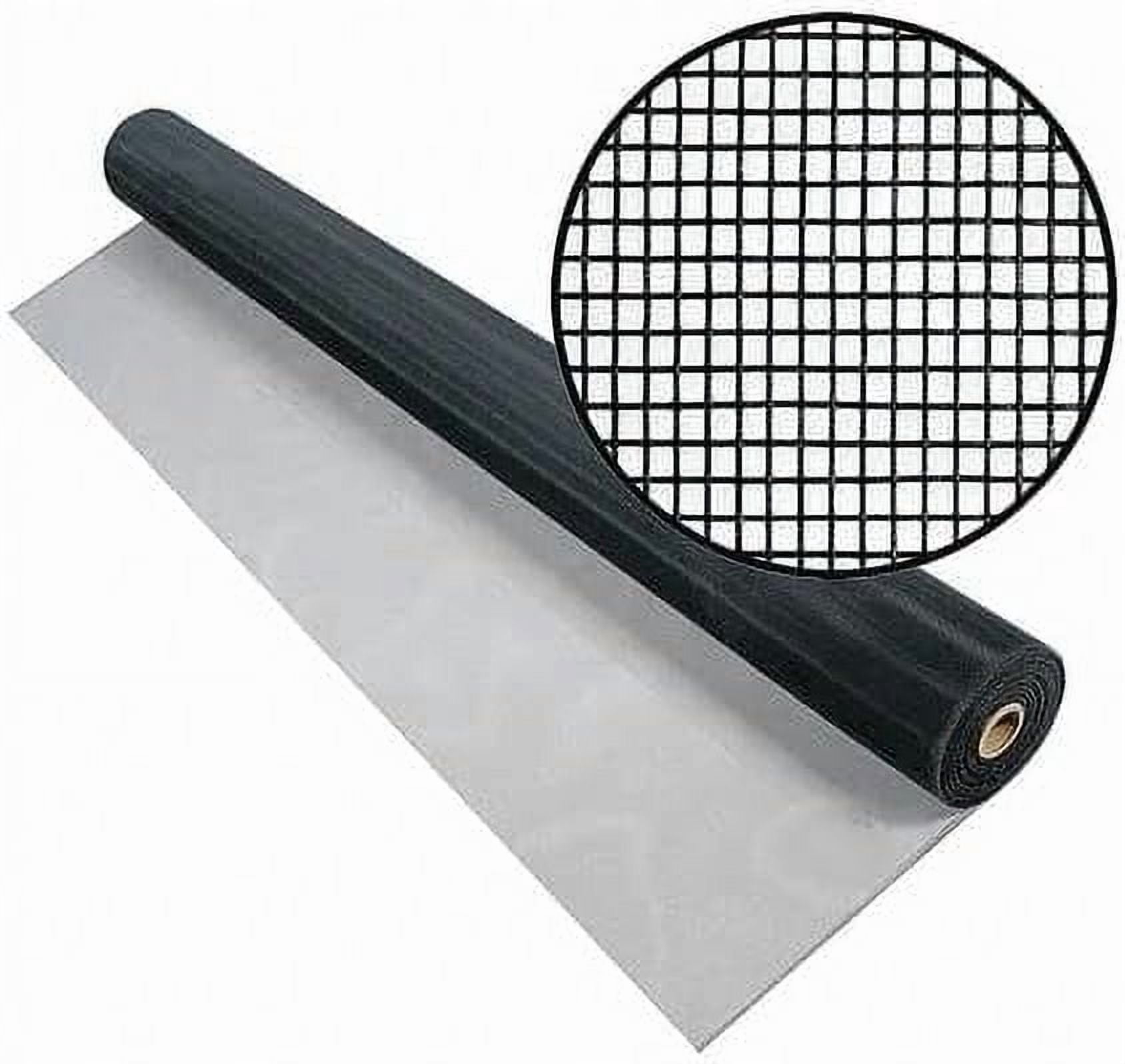 Aluminum Insect Screen Mesh Kit - (60 in x 100 ft) Roll of Aluminum ...